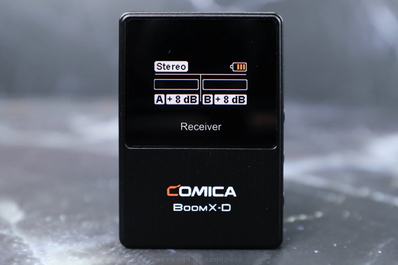 2채널 카메라 무선 마이크 코미카 붐 xd comica boom x-d : 네이버 블로그