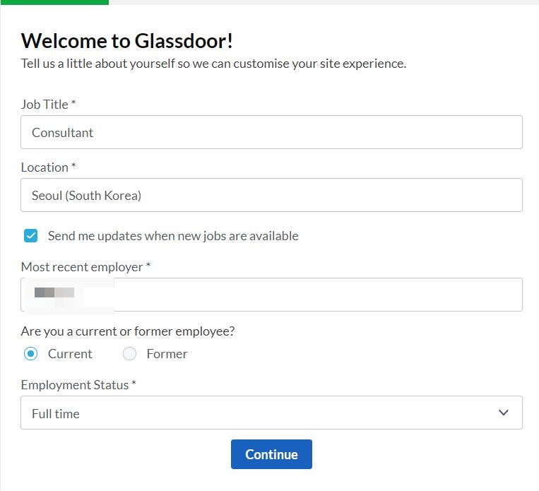 Glassdoor 외국계취업 채용공고 사이트 이용방법(회원가입,검색편) : 네이버 블로그