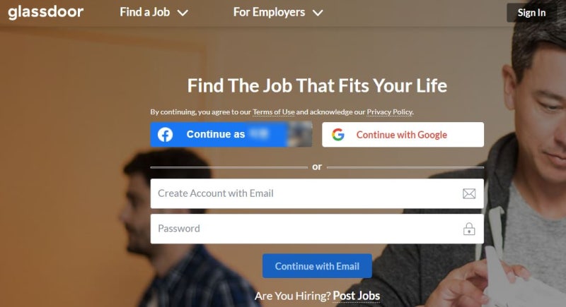 Glassdoor 외국계취업 채용공고 사이트 이용방법(회원가입,검색편) : 네이버 블로그