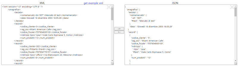 xml to json, json to xml 변환 사이트 : 네이버 블로그