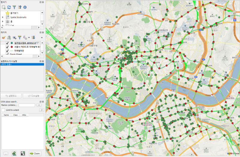 Qgis 기초 사용 방법 반경 내 객체 추출 방법 네이버 블로그
