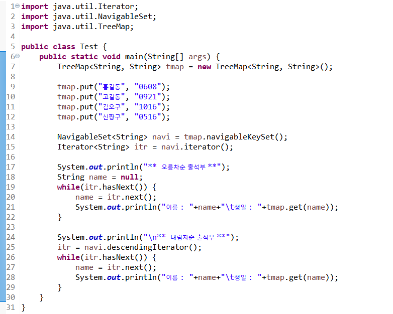 [JAVA/자바] HashMap , TreeMap : 네이버 블로그