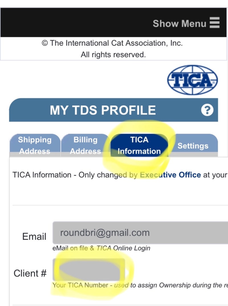 TICA등록증 발급에 관한 안내 : 네이버 블로그