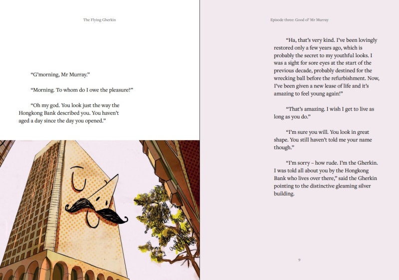 런던 랜드마크 ‘거킨’의 여정을 그린 건축 동화 : 네이버 블로그