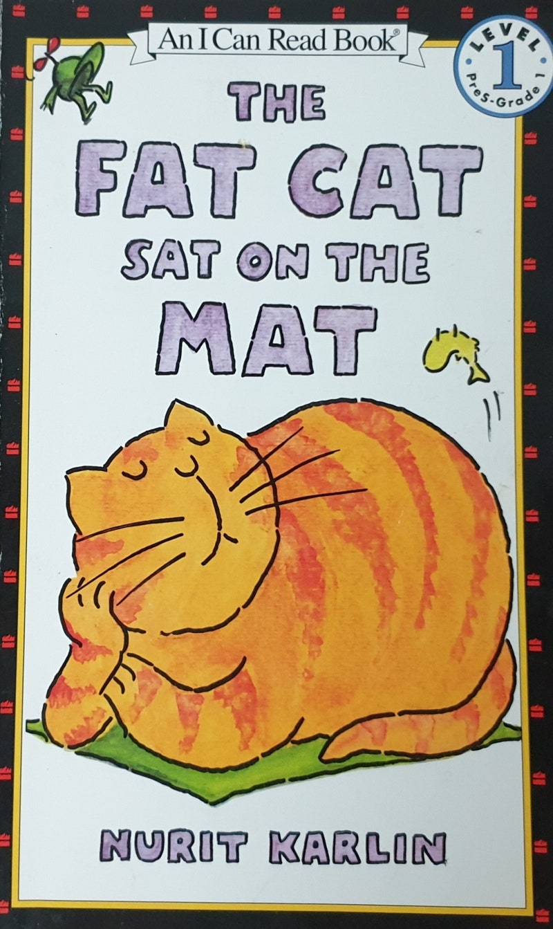 라임의 재미를 느낄 수 있는 리더스 《 The fat cat sat on the mat 》 : 언아이캔리드 1단계 리더스 ...