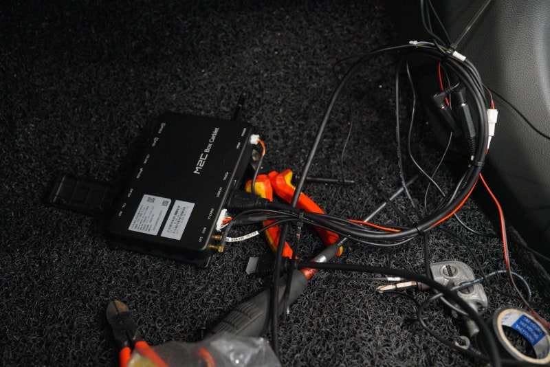 쏘나타 DN8 M2C 안드로이드 네비 작업 소개 : 네이버 블로그