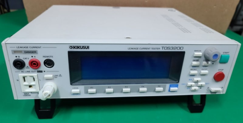 Kikusui 기쿠수이 TOS 3200 Leakage Current Tester 누설전류테스터/중고계측기 판매및매입ᆢ렌트전문 ...
