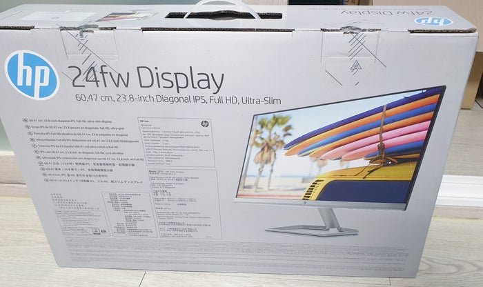 24인치 모니터 : HP 24FW IPS 모니터 후기 : 네이버 블로그
