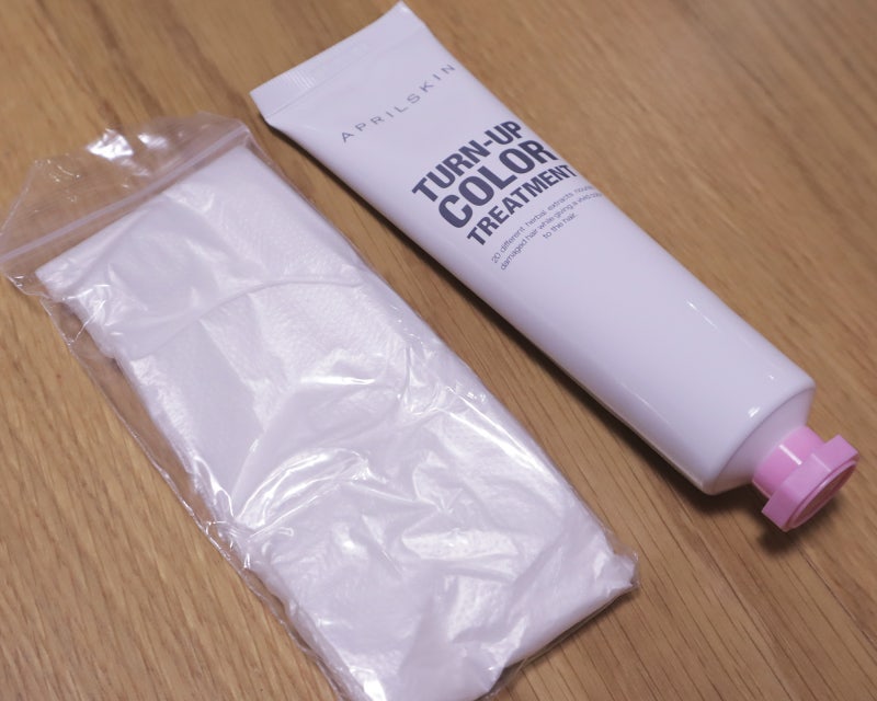 셀프염색 에이프릴스킨 컬러트리트먼트 핑크 And 피치핑크 네이버 블로그