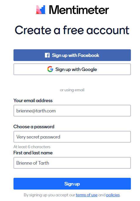 MentiMeter 온라인수업 실시간 피드백 프리젠테이션 멘티미터 사용방법 : 네이버 블로그