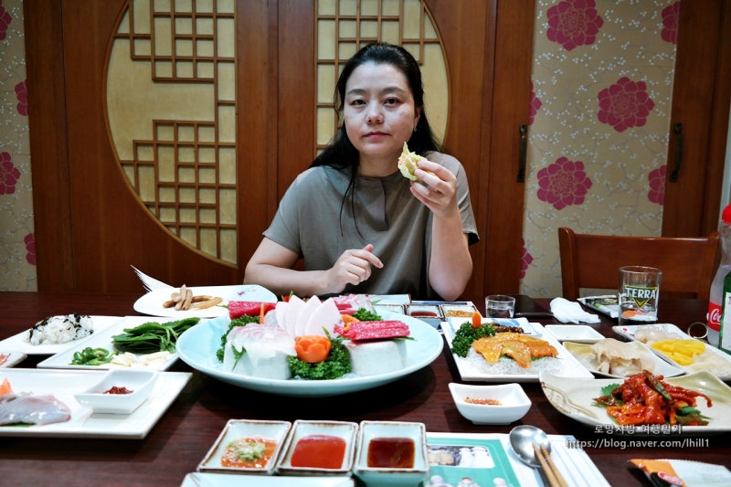 대전 횟집 월평동 흑산도회 월평동 일식 맛집 저녁 특선 코스 요리 흑산도 생선회 정식 네이버 블로그