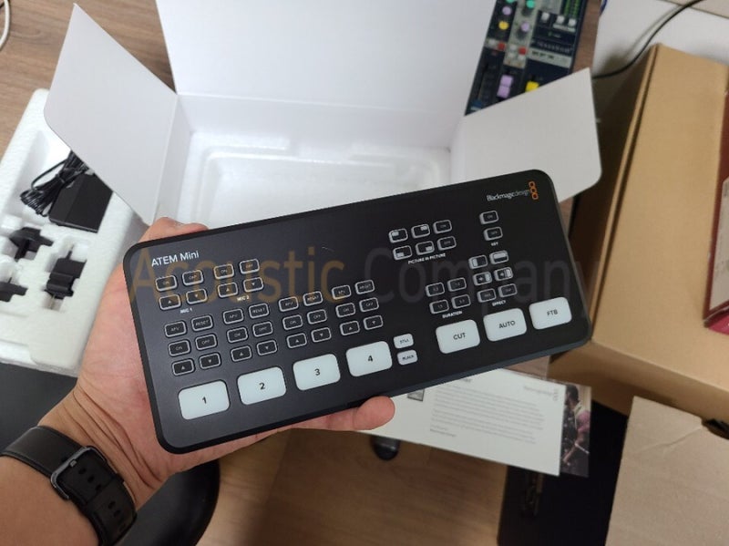 ATEM Mini 언박싱 (개봉기) : 네이버 블로그