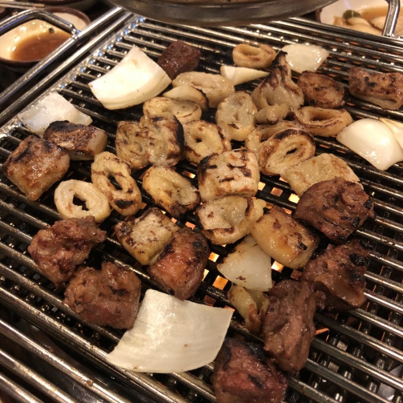 충무로용산 손문 갈매기살 갈매기살과 대구막창 껍데기가 맛있는 고깃집 네이버 블로그