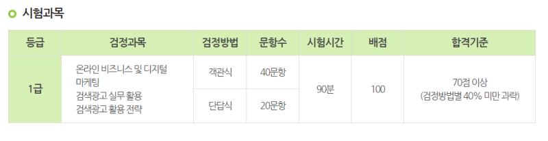 마케팅 관련 자격증 검색광고마케터 1급 합격 플랜 후기 공부 자료 공유 네이버 블로그