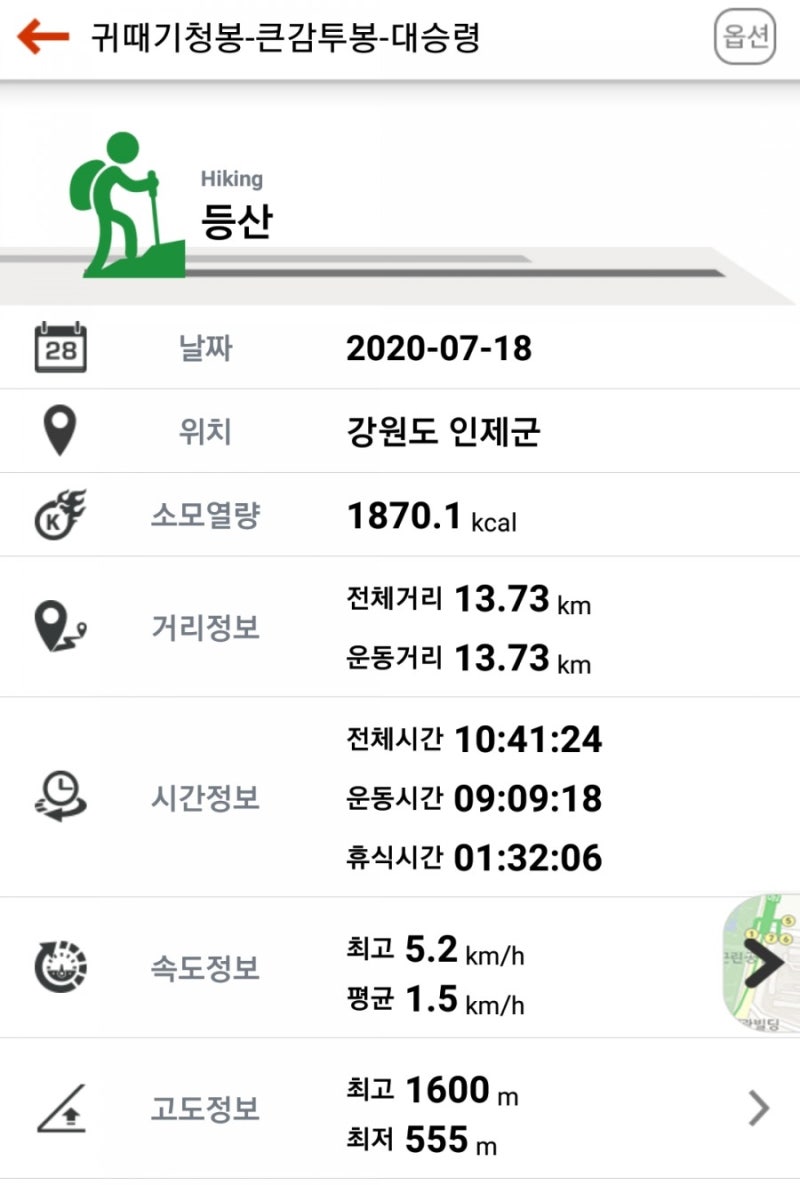 설악산 서북능선 한계령 귀때기청봉 대승령 대승폭포 장수대 등산 네이버 블로그