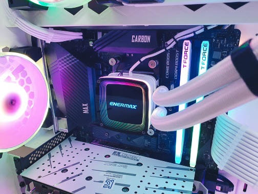 화려한 LED 조명이 내 PC를 감싸네~(Feat.INWIN 303, Enermax Aquafusion) : 네이버 블로그