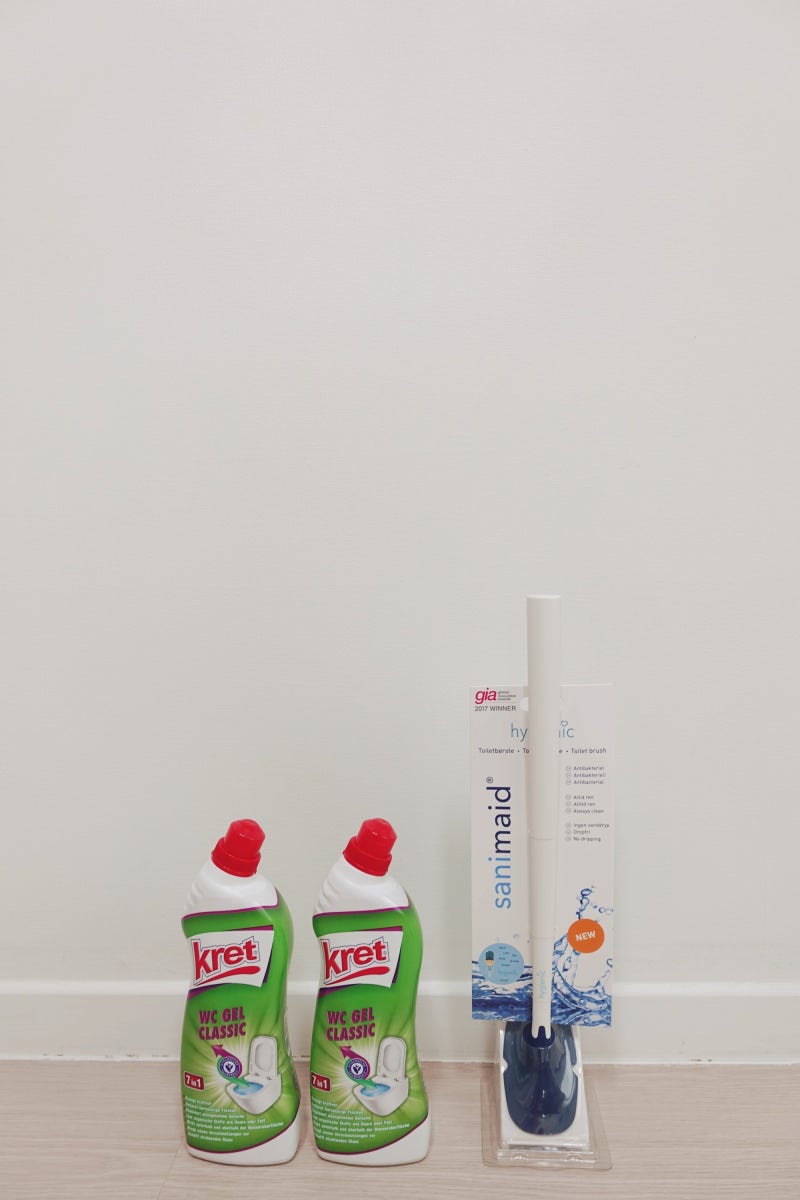 변기세정제 kret & 실리콘 브러쉬 있으면 완전 깔끔 : 네이버 블로그
