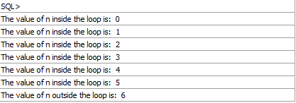 오라클(Oracle) PL/SQL 루프문(LOOP), FOR-LOOP-EXIT 사용하기 : 네이버 블로그