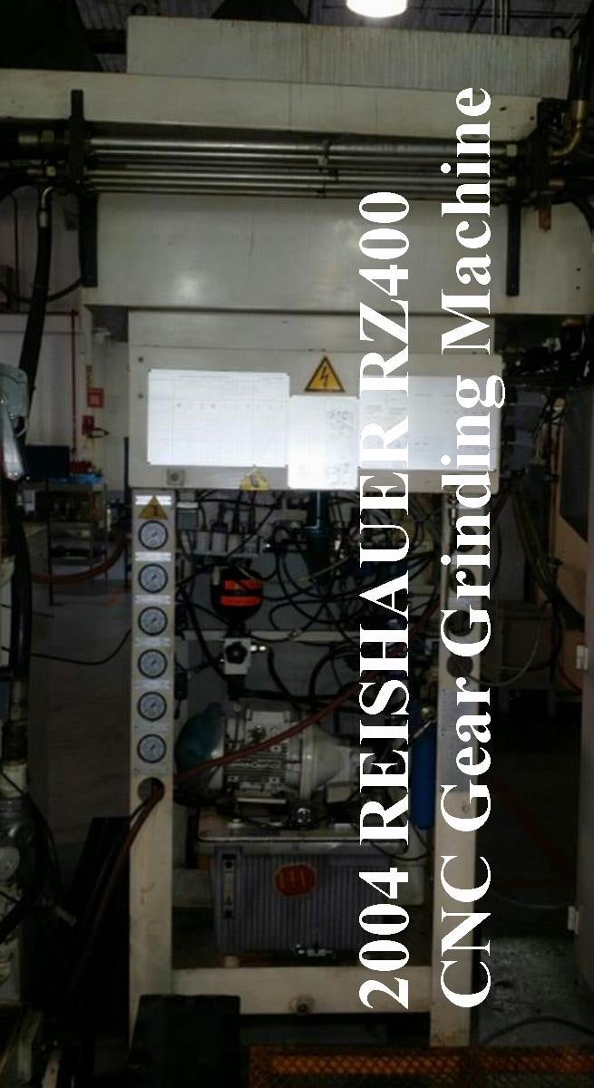 REISHAUER CNC Gear Grinding Machine RZ400, 2004 - 매매완료 : 네이버 블로그