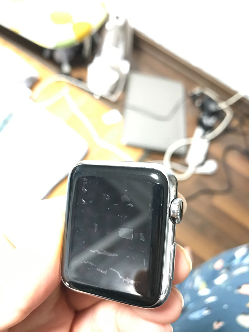 애플워치 액정 파손 자가 수리 워치 액정 수리 셀프 Diy 블로그씨 손재주 네이버 블로그