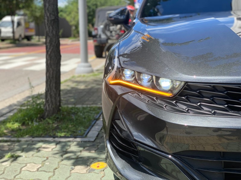 인천 3세대 K5 DL3 시그니처 LED헤드램프, 방향지시등 장착기 : 네이버 블로그