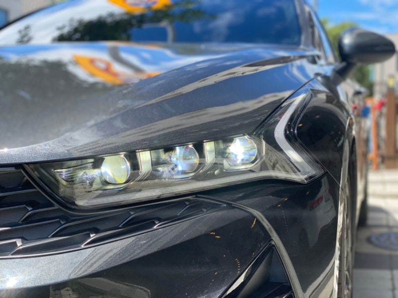 인천 3세대 K5 DL3 시그니처 LED헤드램프, 방향지시등 장착기 : 네이버 블로그