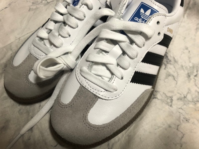 [shoes] 아디다스 여성운동화 삼바 OG 소가죽 화이트 220 뒷북후기 : 네이버 블로그