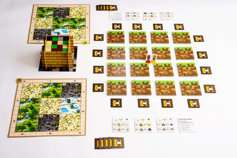 [마인크래프트 보드게임 초보자 가이드] Minecraft Game Rules / 전략적 사고력 최강! : 네이버 블로그