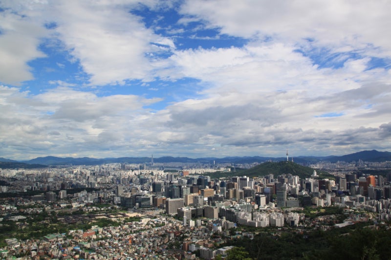 인왕산 한양도성길과 서대문 안산 봉수대 네이버 블로그