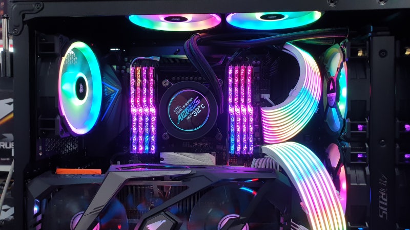 대구 조립컴퓨터 Intel i9 10900X , X299X DESIGNARE 10G , AORUS 지포스 RTX 2080 ...
