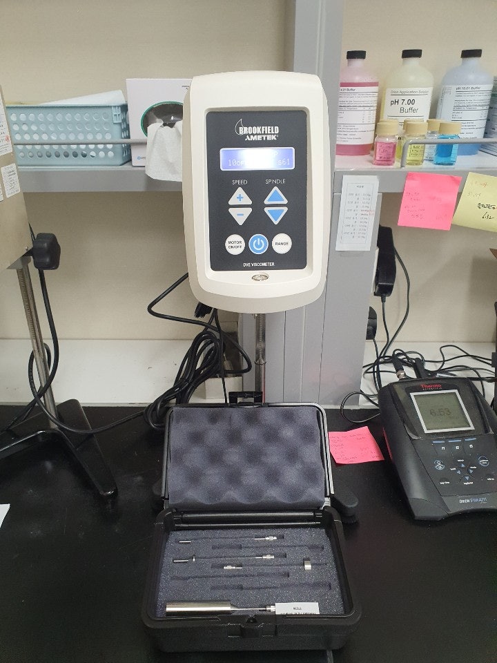 브룩필드 점도계 DVE LV , 점도계 , 회전형점도계 , Brookfield , Viscometer , 더랩컴퍼니 : 네이버 블로그