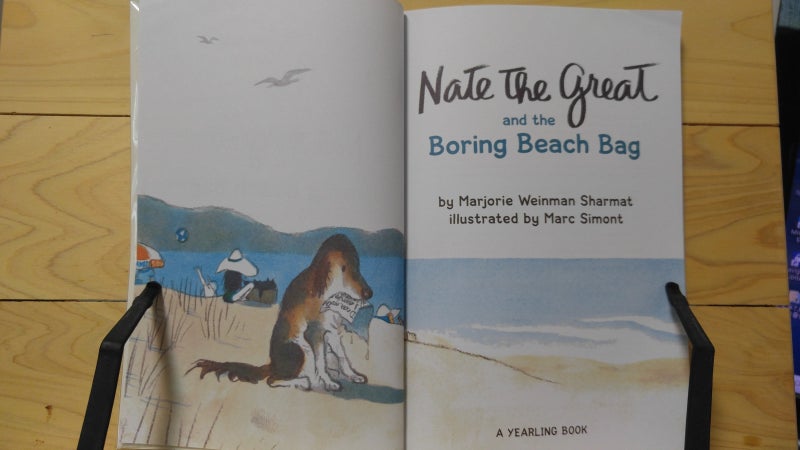 ♥영어원서추천 Nate the Great #10 and the Boring Beach Bag 네이트더그레이트 리더스북 초기챕터북 ...