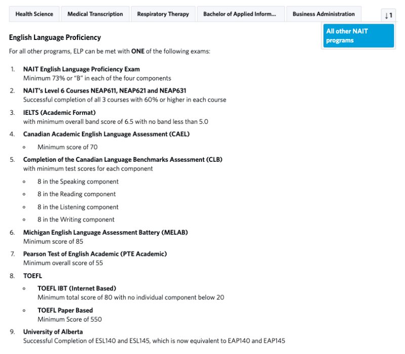에드먼턴 네이트 NAIT: 네이트 부설 ESL 과정 알아보기 (English as a Second Language) : 네이버 블로그