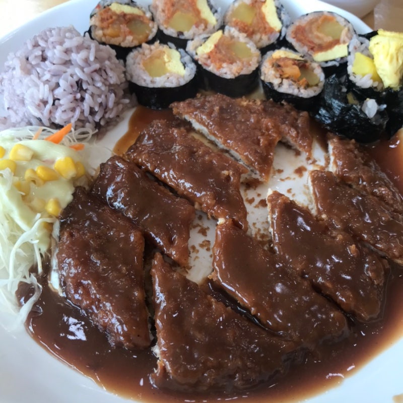 익산 부송동 맛드림김밥랜드 돈까스 5500원 엉터리김밥 2천원 네이버 블로그