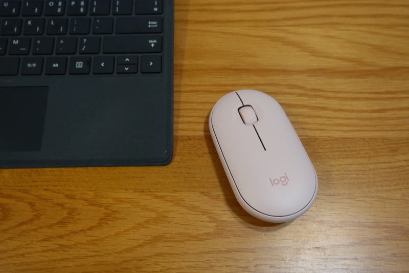 마우스 추천 무선 소음 마우스 로지텍 페블 파우더핑크 Logitech Pebble M350 네이버 블로그