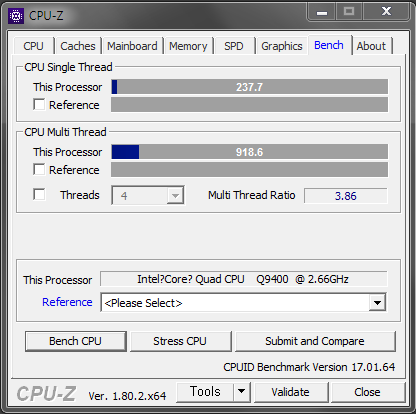 인텔 코어2쿼드 Q9400 CPU Z(CPU-Z) 성능 벤치마크 후기. : 네이버 블로그