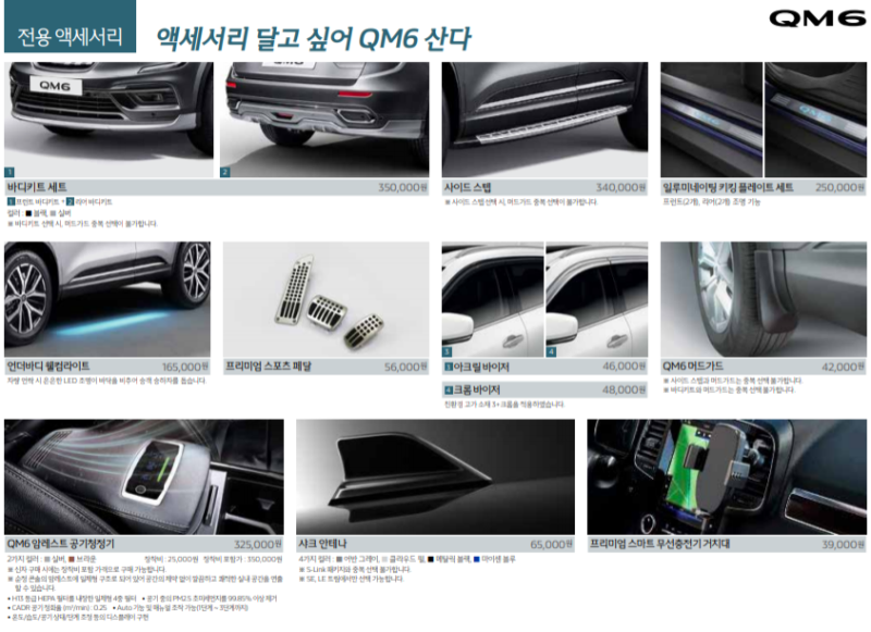 2020년 8월 르노삼성자동차 SM6 QM6 XM3 할인 구매 가격 조건 혜택 캐시백 (유니카) : 네이버 블로그