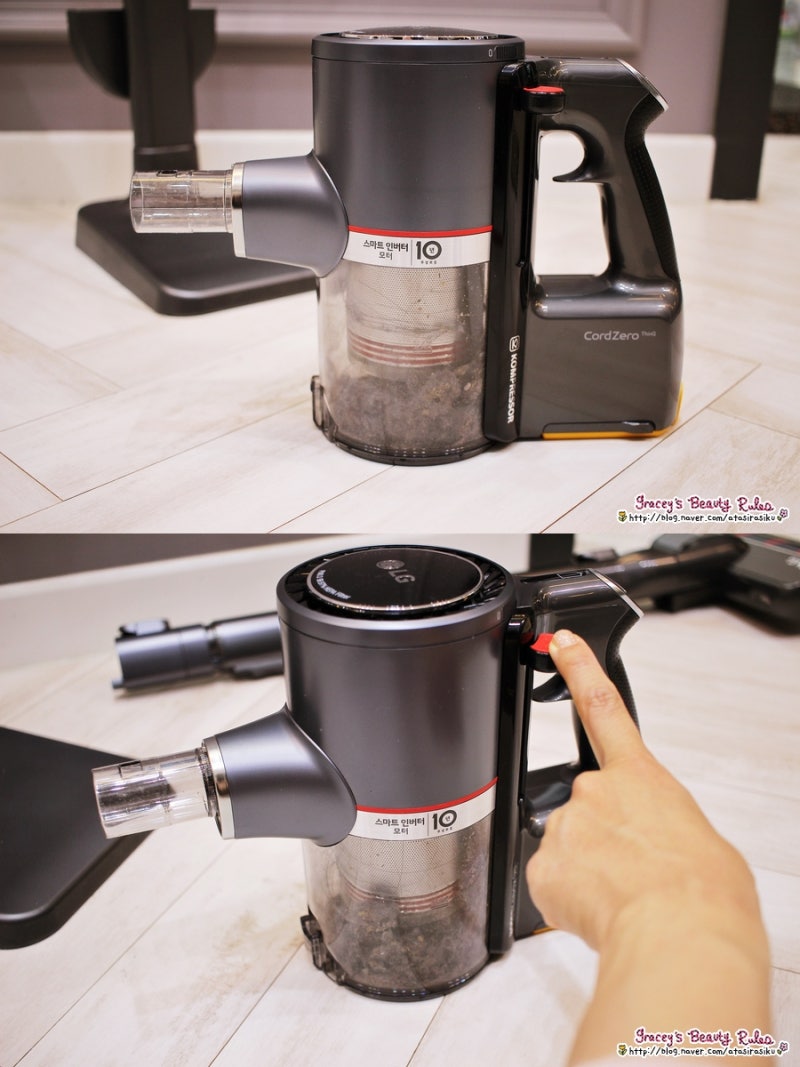 무선청소기 LG코드제로 A9S ThinQ 사용팁과 관리 방법 : 네이버 블로그