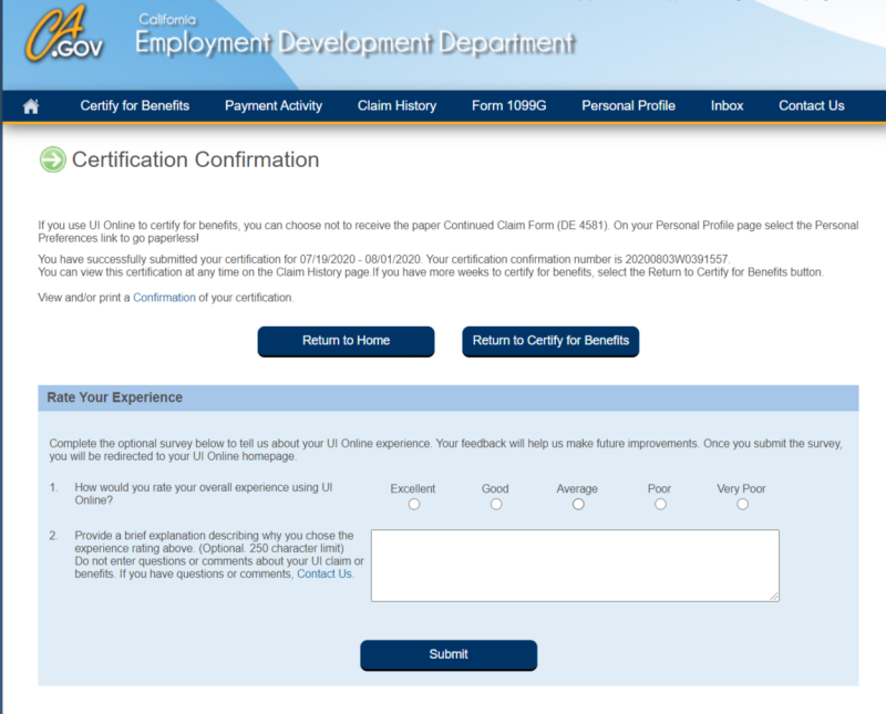 미국 실업급여 신청 Certify하기(UI EDD) unemployment insurance : 네이버 블로그
