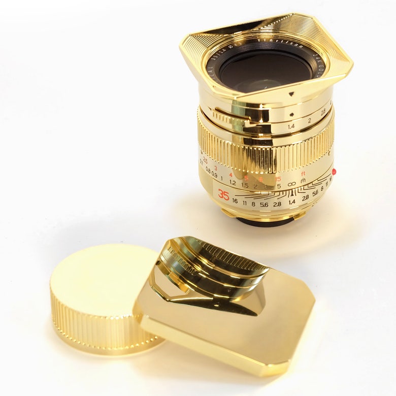 TTartisan Announced A New 35mm F/1.4 24k Gold Plated Limited Edition ...