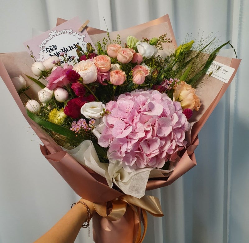 완주 이서 지방자치인재개발원 사무관 공무원 승진 리더과정 수료 축하 꽃선물 전주 혁신도시 꽃배달 고객만족 백점 착한꽃집 하늘꽃