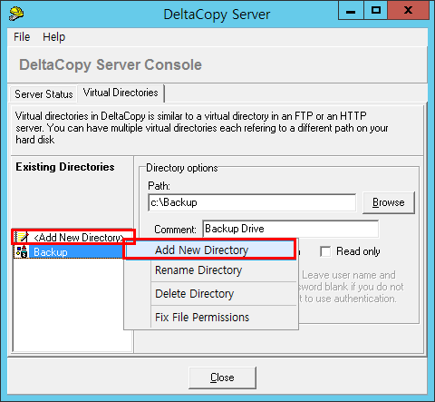 Windows에서 DeltaCopy를 이용한 백업 방법 : 네이버 블로그