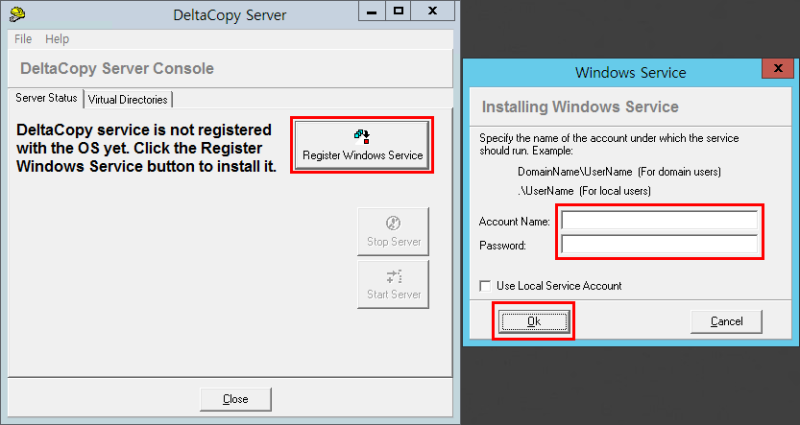 Windows에서 DeltaCopy를 이용한 백업 방법 : 네이버 블로그