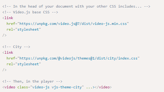 Video.js Player (v7.8.4) 시작하기 : 네이버 블로그