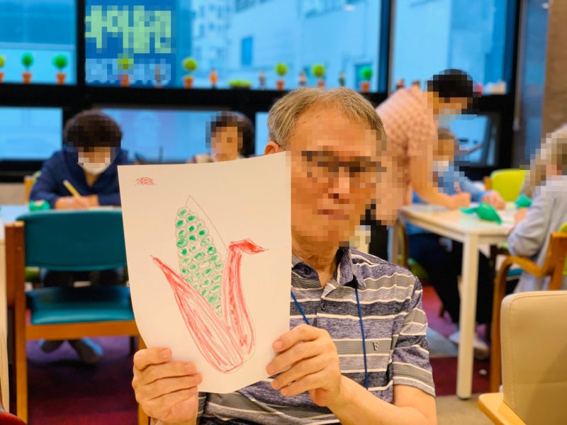 일산노인데이케어센터일산노인주간보호센터미술프로그램강냉이로 옥수수만들기시니어데이케어센터 주은 일산 네이버 블로그
