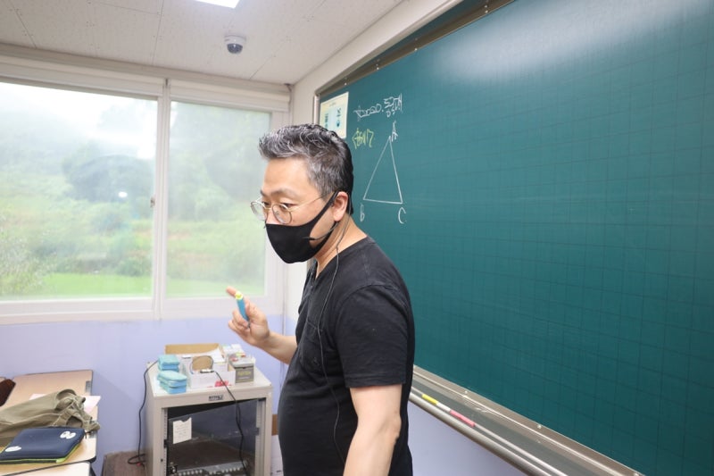 안성 이투스기숙학원의 여름휴가 후 수학 수업 현장 네이버 블로그