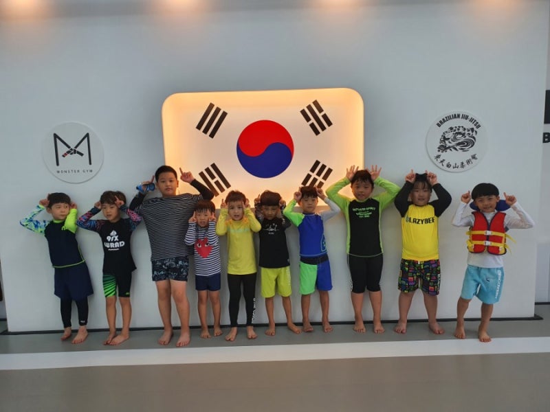 몬스터짐 고운동합기도주짓수 아름동합기도주짓수 몬스터합기도주짓수 주짓수키즈반 안전한수영장 테라스수영장 바베큐파티 합기도천지관