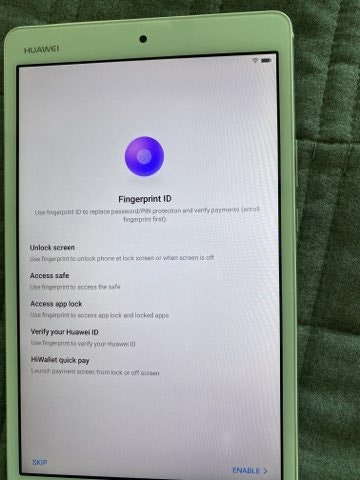 화웨이 태블릿(CPN-W09) 공장초기화 후 처리 문제 : 네이버 블로그