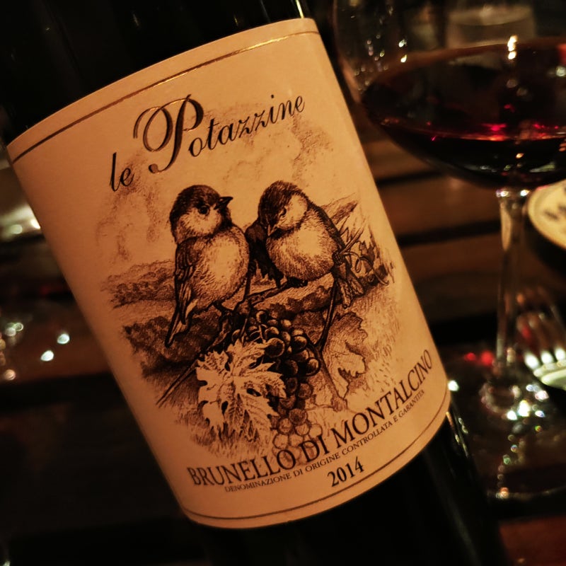 Le Potazzine, Brunello di Montalcino 2014 (레 포타치네, 브루넬로 디 몬탈치노 2014 ...