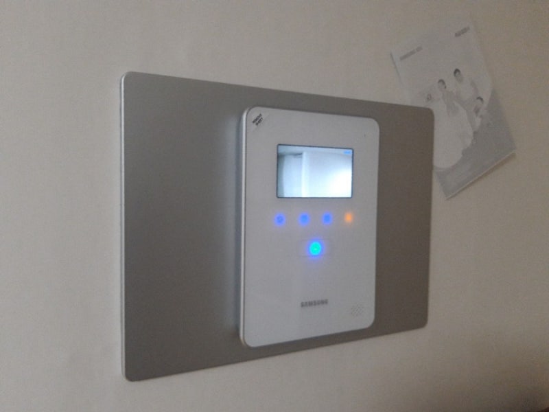 삼성인터폰 SHT-705교체설치/삼성비디오폰 SHT-3625AMW 시공/삼성디지털 노출형 4.3인치 : 네이버 블로그